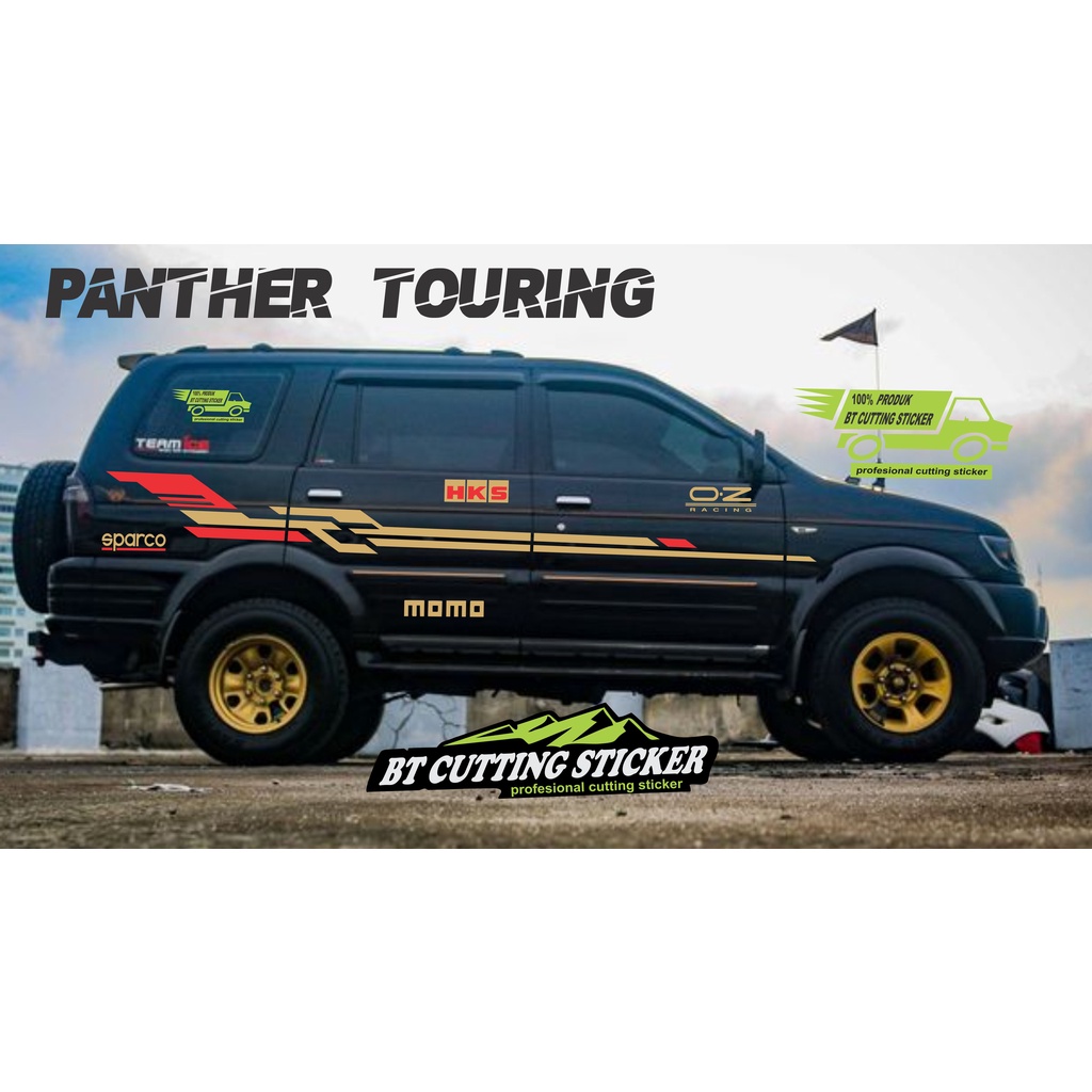 Jual STICKER MOBIL ISUZU PANTHER TOURING STICKER PANTHER TOURING STIKER ...