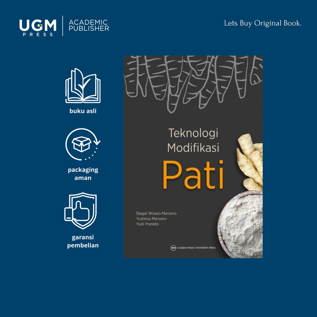 Jual UGM Press Buku Original TEKNOLOGI MODIFIKASI PATI | Shopee Indonesia