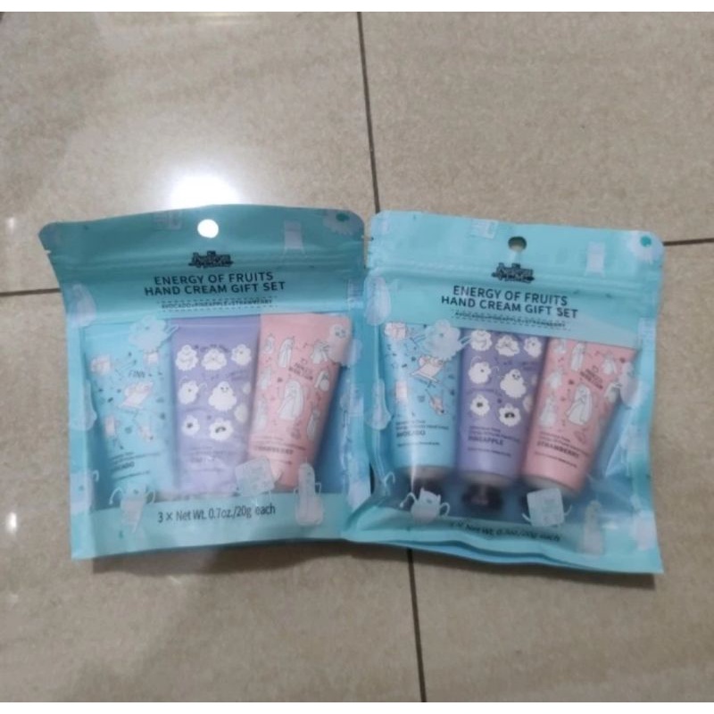 Jual Adventure Time Energy Of Fruits Hand Cream Gift Set Miniso Japan ...