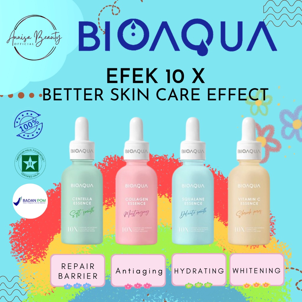 Jual [bpom][100 Original] Bioaqua 10x Serum Vitamin C Centella