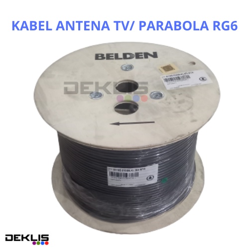 Jual Kabel Antena RG6 TV/Parabola Belden Original | Shopee Indonesia