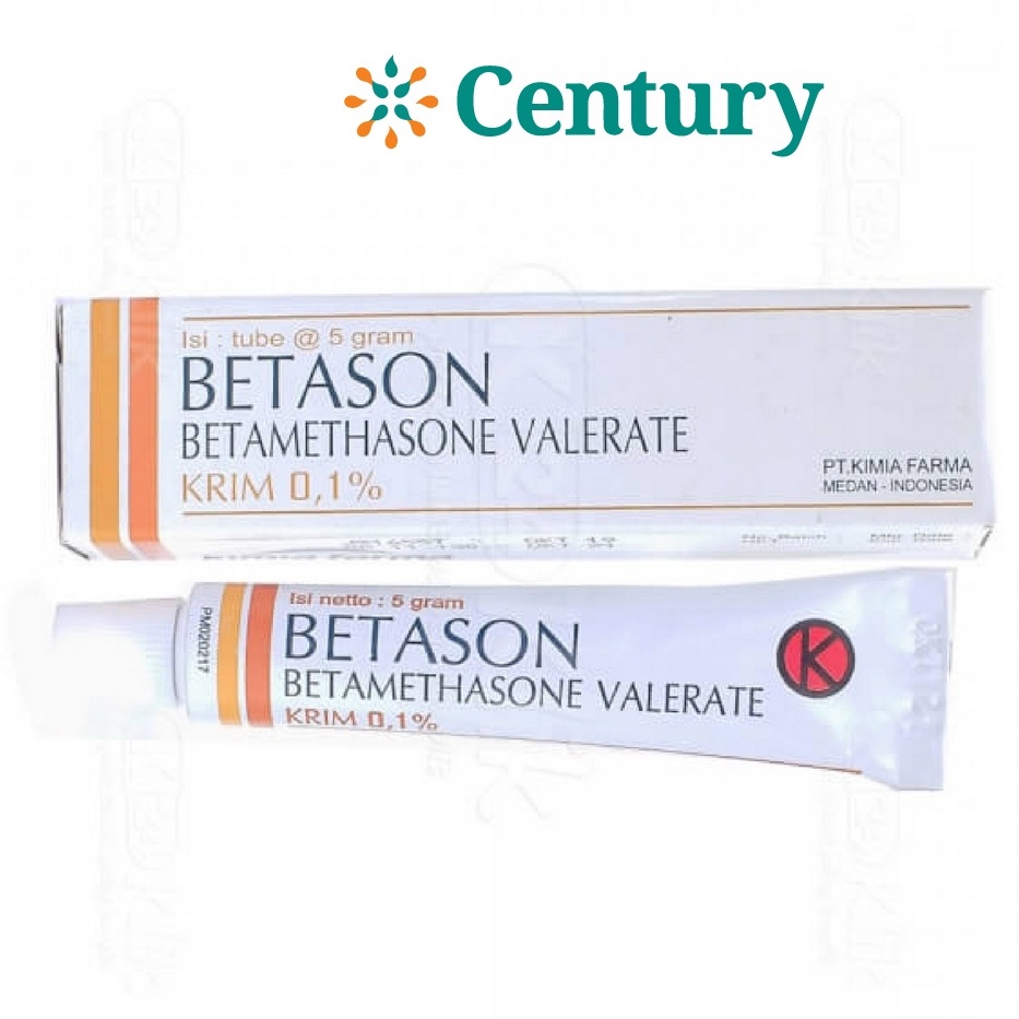 Jual BETASON 0,1 5 CREAM 5 GR / BETAMETASON / SALEP KULIT / GATAL ...
