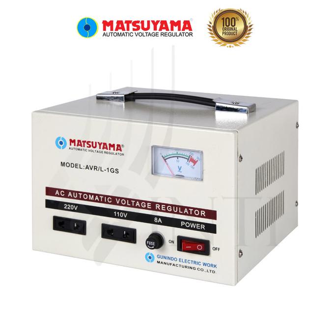 Jual Stabilizer Matsuyama 1000 Watt 1 Kva Stavolt Stabiliser Avr/L-1Gs | Shopee Indonesia