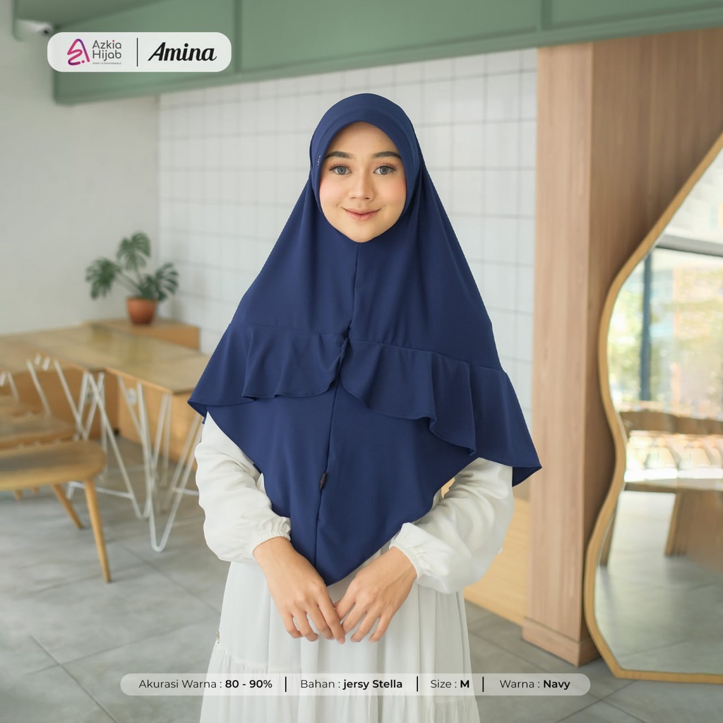Jual Azkia Hijab - Hijab Amina | Shopee Indonesia