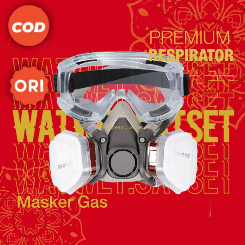 Jual Masker Gas Respirator | masker cat | cat mobil | masker fogging ...