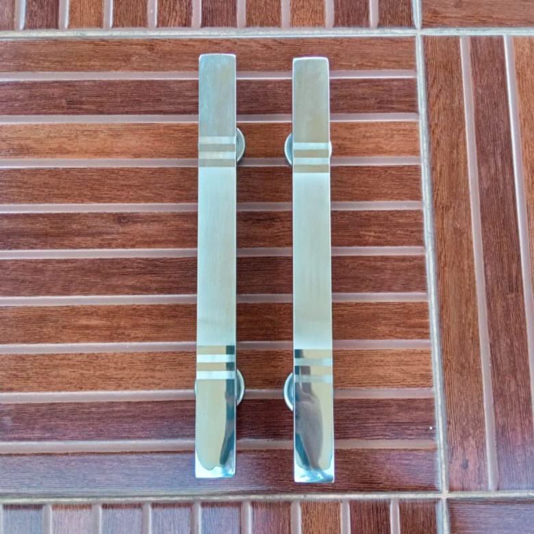 Jual PULL HANDLE PINTU RUMAH KOTAK LIST 33CM SILVER // TARIKAN PINTU ...