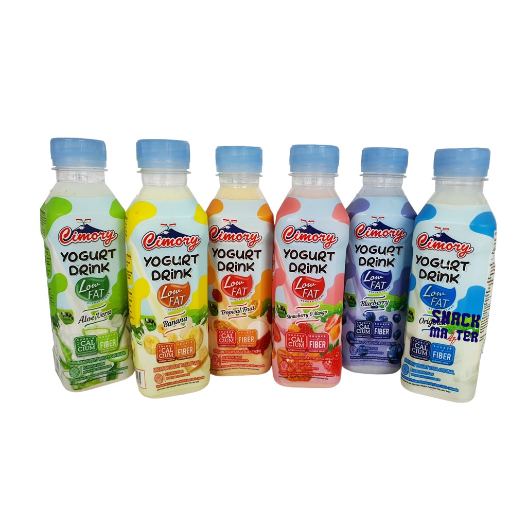 Jual Cimory Yohurt Drink Lowfat Botol - Netto 240 mL | Shopee Indonesia