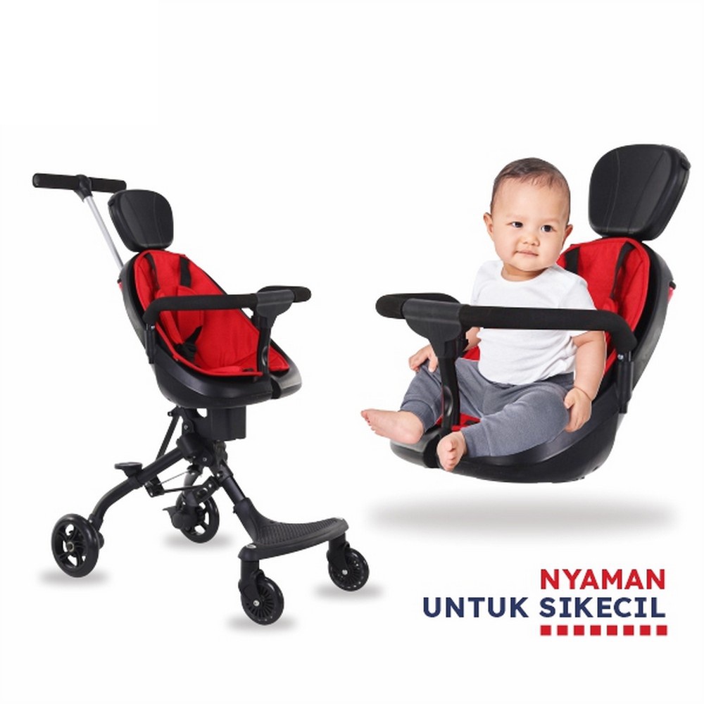 Jual FLYBB Magic Stroller Baby 2way Budak Stroler Lipat | Shopee Indonesia