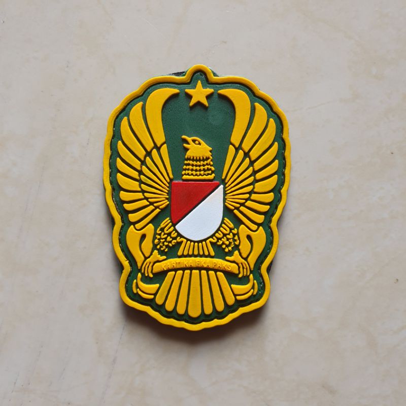 Jual patch rubber logo tni ad - ekapaksi - tni au - tni al - kostrad ...