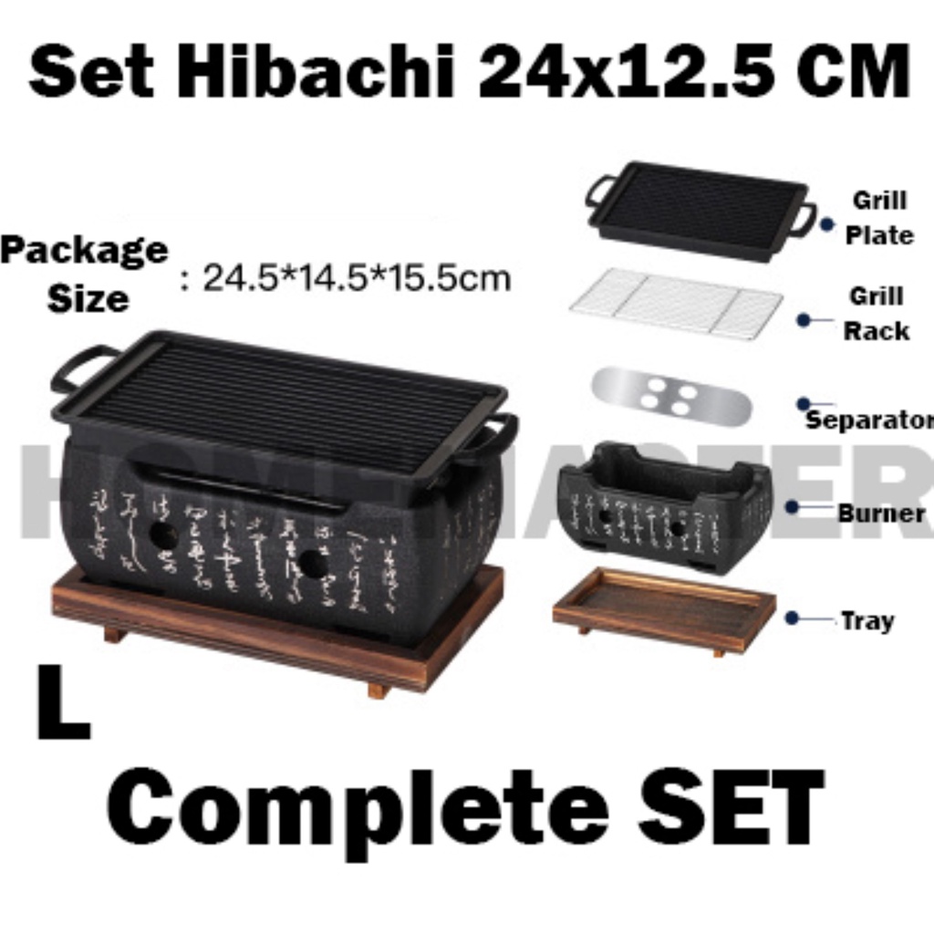 Jual HomeMaster Japanese/Korean Grill/Hibachi Yakitori/Tsukune/Yakiniku ...