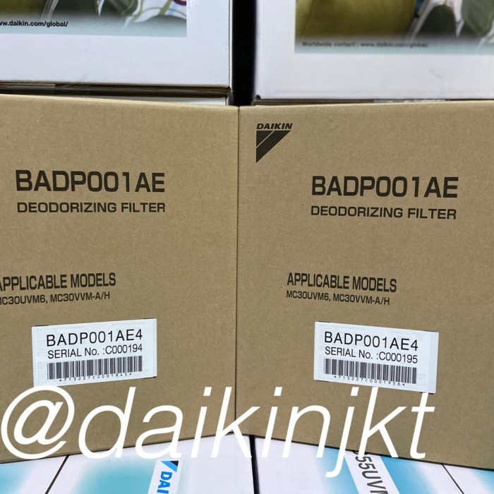 Jual Pure Deodorizing Filter Daikin Mc 30 Vvm-H Filter Bau Air Purifier ...