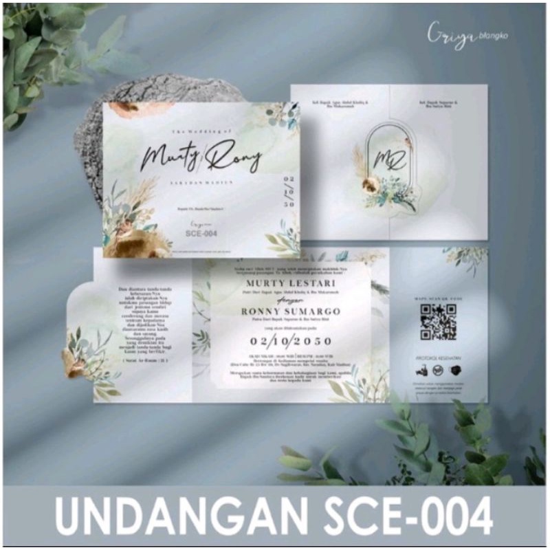 Jual Undangan Modern murah elegan seri terbaru | Shopee Indonesia