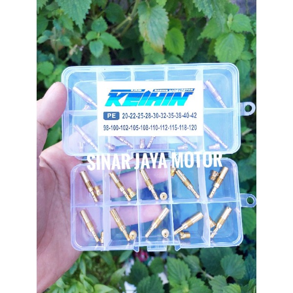 Jual spuyer keihin karburator pilot main jet 1set pe 24 26 28 30 31 33 ...