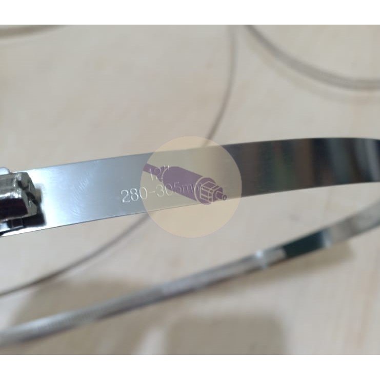 Jual Klem Ring Cincin/Clampring Besi Pengikat ODP Fiber Optik / Hose ...