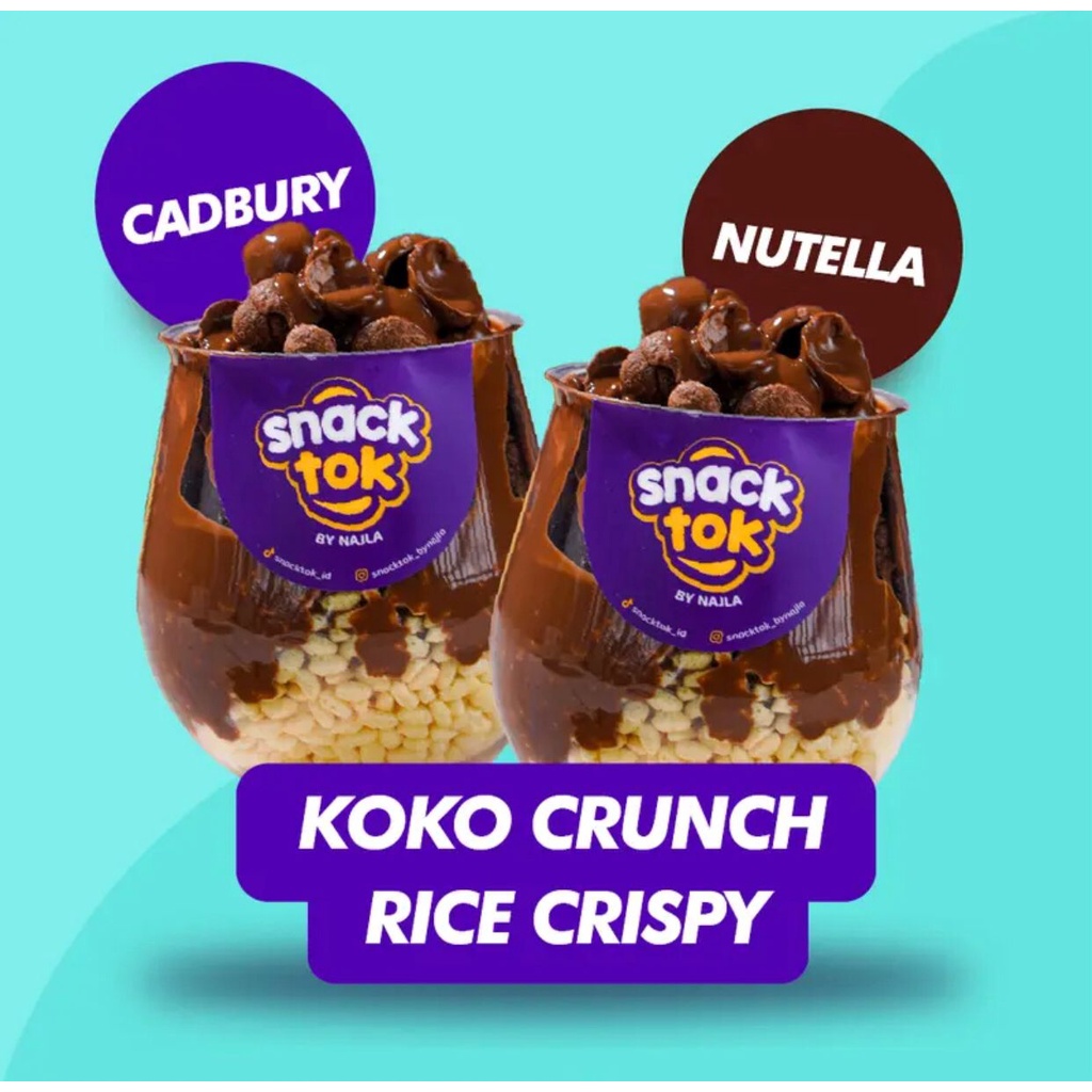 Jual SNACKTOK KOKO CRUNCHY RICE CRISPY | Shopee Indonesia