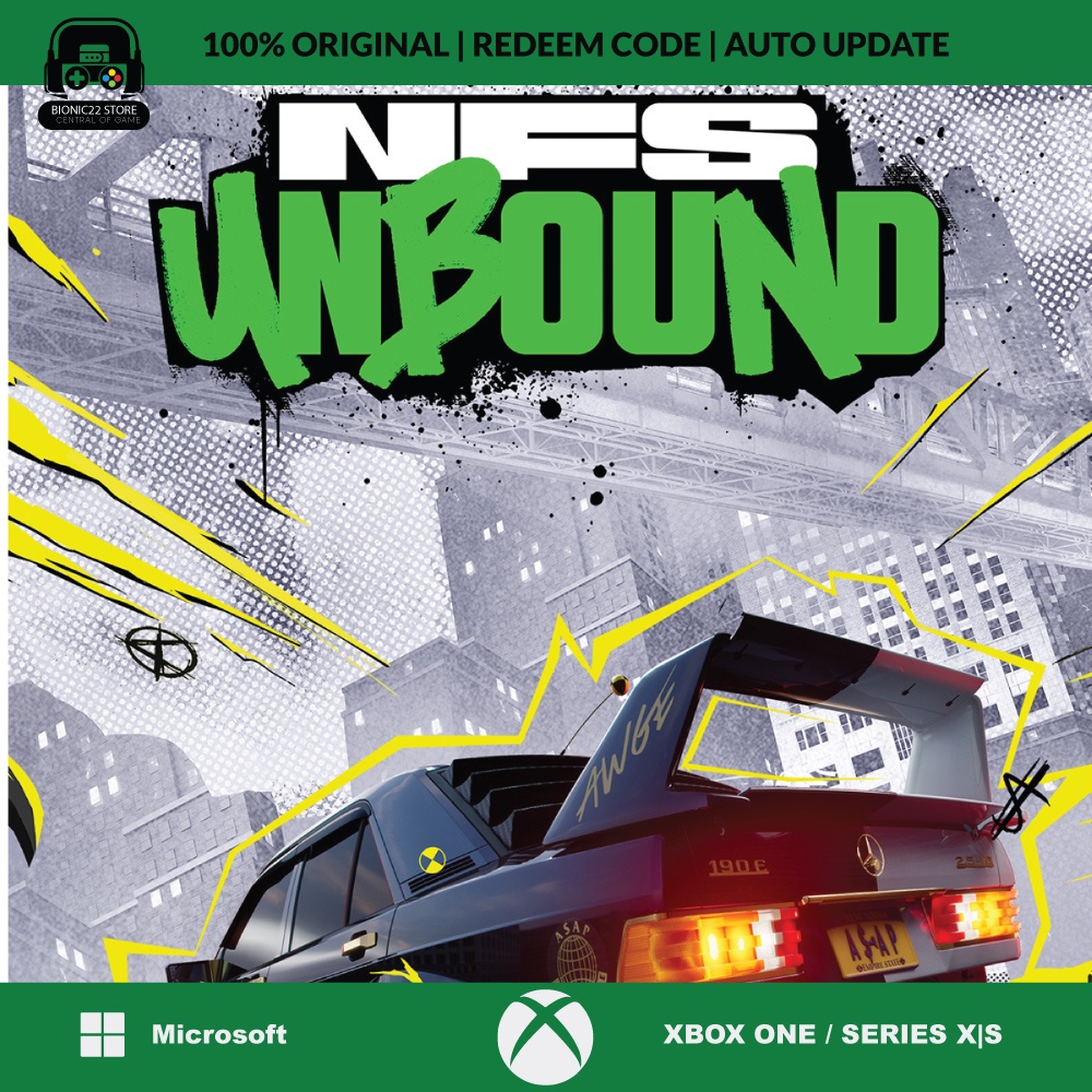Jual NFS Unbound Xbox One Series X|S Original Redeem Code Game | Shopee ...