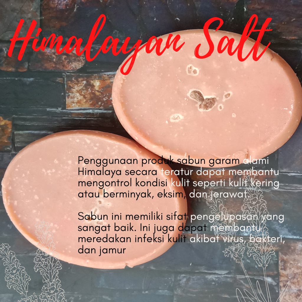 Jual SABUN GARAM HIMALAYAN PINK UNTUK KULIT GATAL DAN EKSFOLIASI RINGAN ...