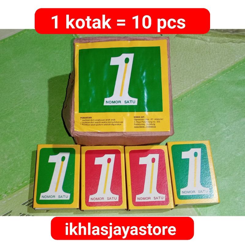 Jual COD korek api kayu merk no 1 HST KALSEL INDONESIA | Shopee Indonesia