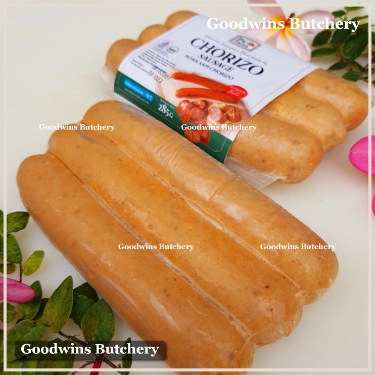 Jual Beef Chorizo sausage Big Farm frozen sosis daging 3pcs 285g ...