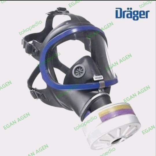 Jual Sagu Masker Full Face Drager Tipe X-Plore Dan Filter Ph3(Phospin ...
