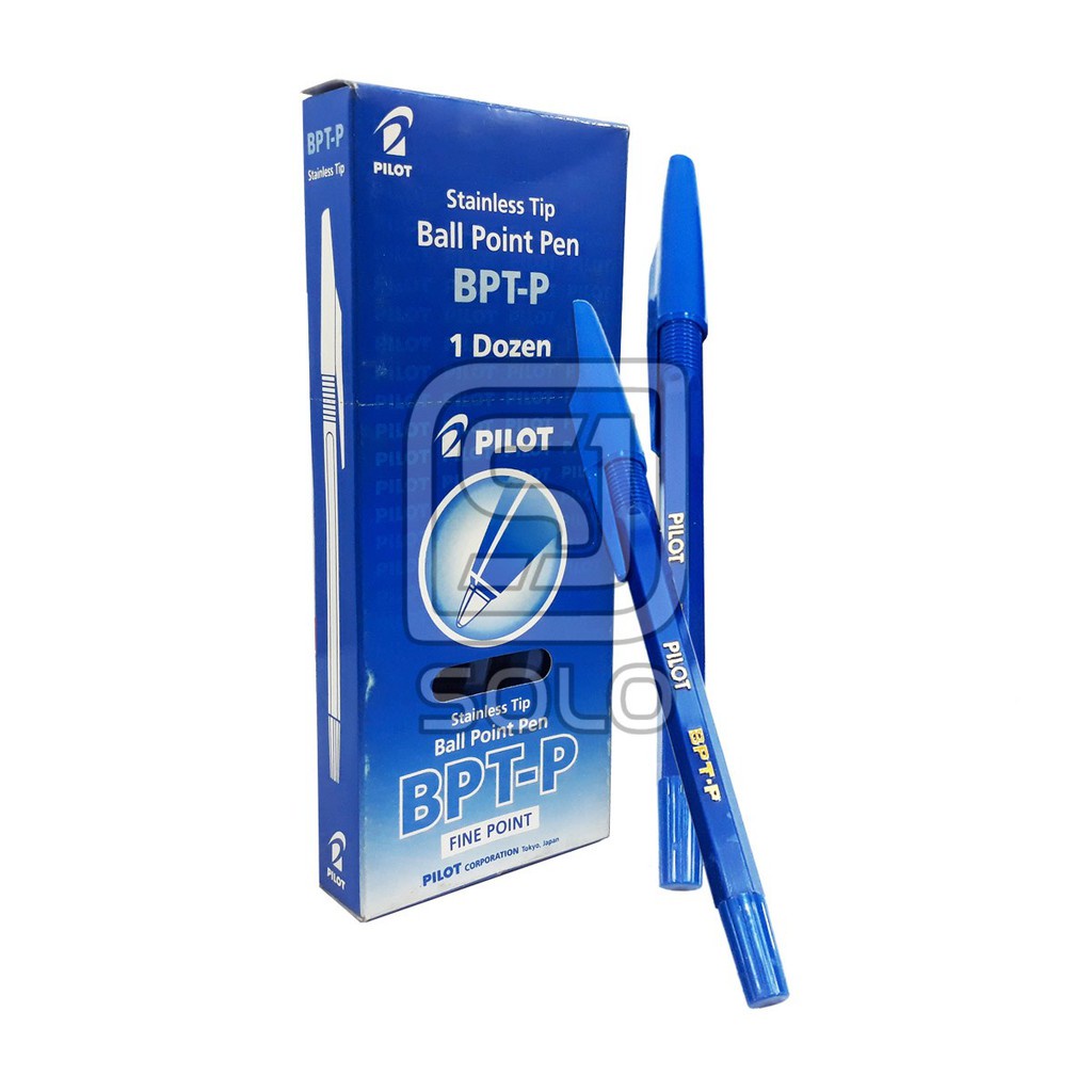 Jual Pulpen Pena Ballpoint Pilot Biru Tinta Biru | Shopee Indonesia