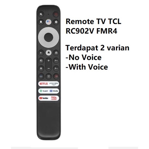 Jual Remote smart TV TCL NETFLIX YOUTUBE Google Voice Bluetoth 40S330 ...