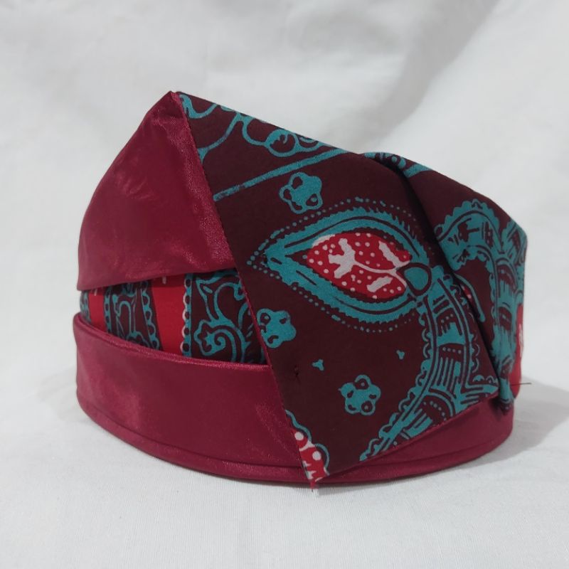 Jual lacak jambi adat ikat kepala pria tanjak jambi varian tersedia ...