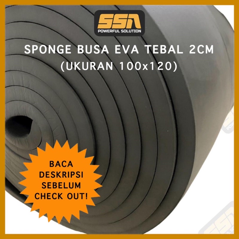 Jual Sponge Busa Eva/Busa Empuk (Tebal 2cm, P 100cm, L 120cm) | Shopee ...