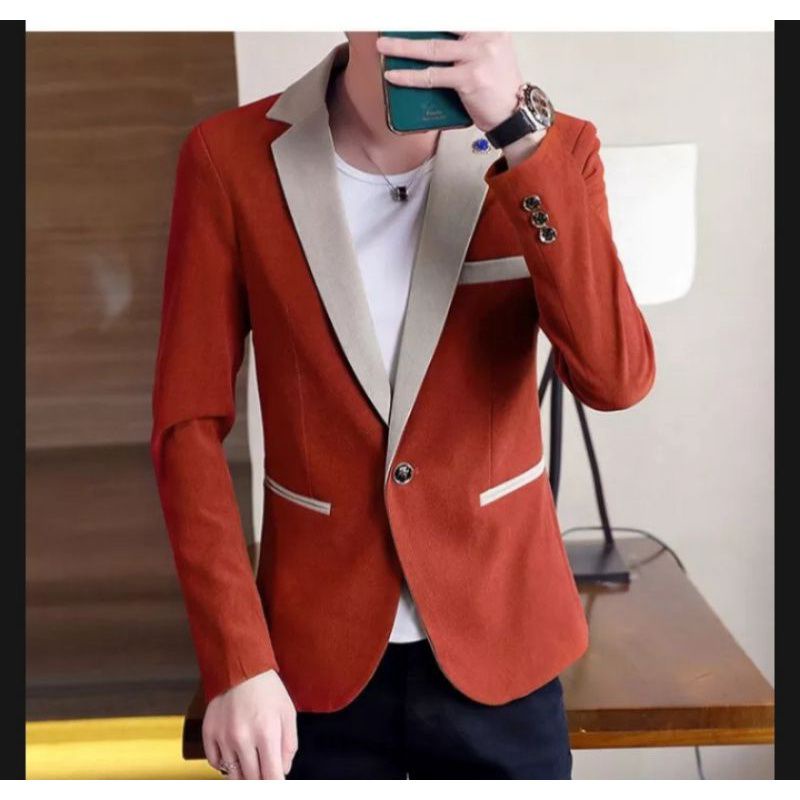 Jual JAS/BLAZER PRIA KOREA JAS KOMBINASI JAS PORMAL JAS SLIMPIT JAS NIKAH JAS KANTOR JAS WISUDA ...