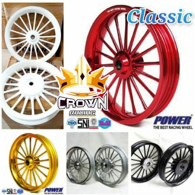 Jual Velg Power Tipe Classic Ring 14 Vario 125 150 | Shopee Indonesia
