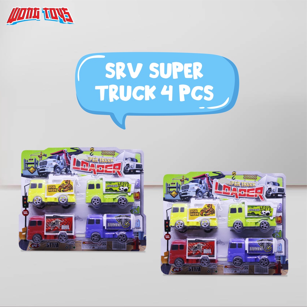 Jual SRV Super Truck 4 Pcs (ST17A) - SRV Super Truck Loader 4 Pcs ...