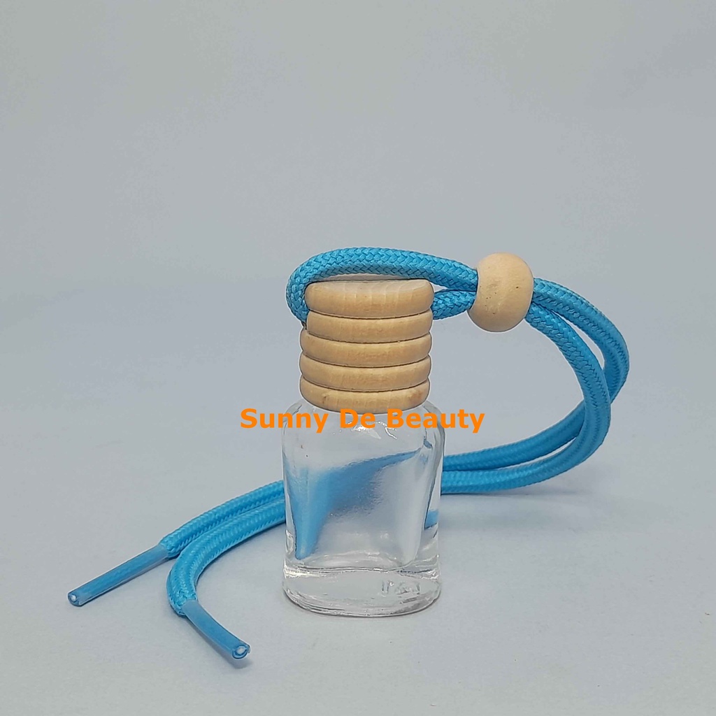 Jual Botol Parfum Gantung 4 Ml Tabung Tutup Kayu Bulat / Botol Kaca ...