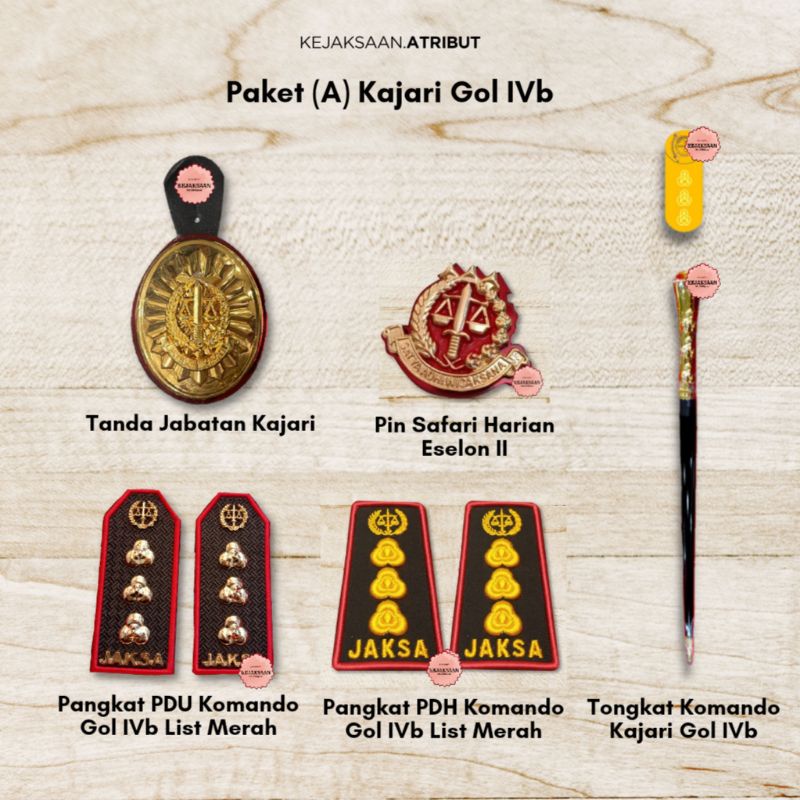 Jual Paket Jabatan Kajari Gol IVa / Gol IVb Kejaksaan | Shopee Indonesia