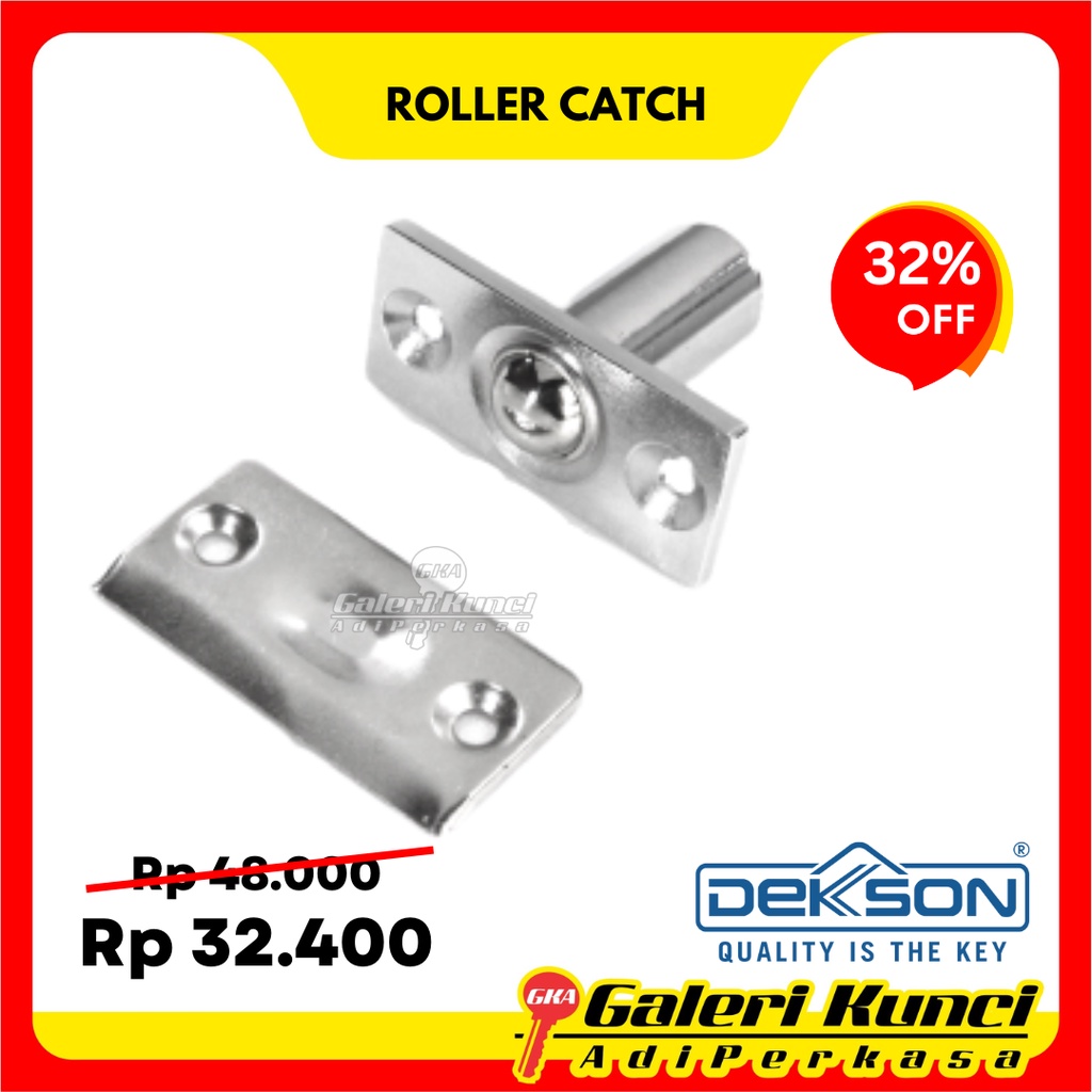 Jual ROLLER CATCH DEKKSON RC 221 CP Mata Ikan Pelor Roller Mata Ikan ...