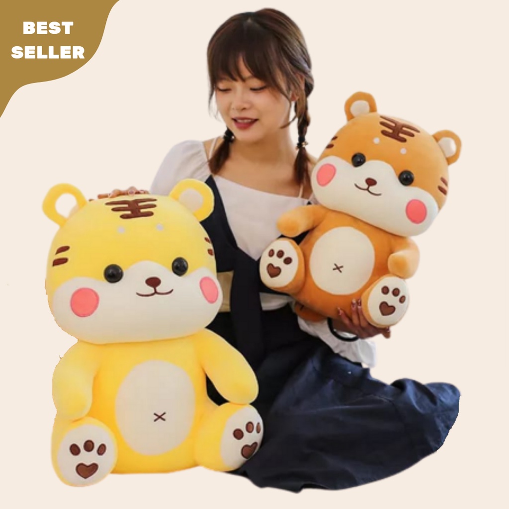 Jual Boneka Tiger Harimau Lucu dan Imut Ukuran 35 cm | Shopee Indonesia