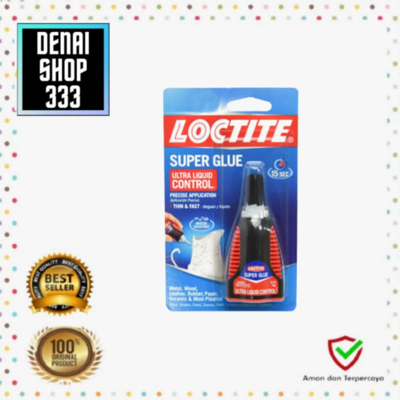 Jual Loctite Lem Super Ultra Liquid Control | Shopee Indonesia