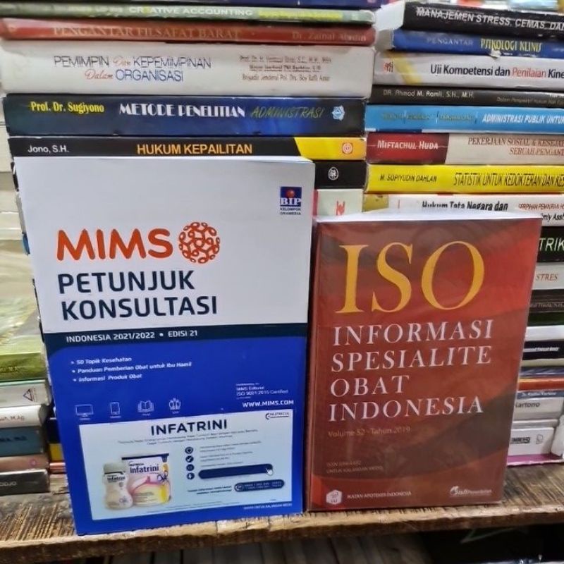 Jual Mims Petunjuk konsultasi Indonesia 2021/2022 edisi 2021 Dan ISO ...