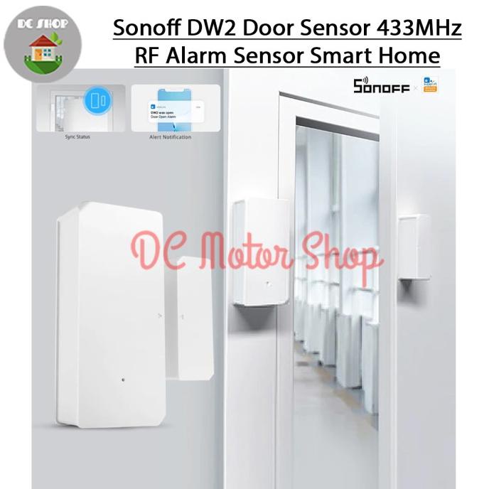 Jual Sonoff DW1 Door Sensor 433MHz RF Alarm Sensor Smart Home dc ...