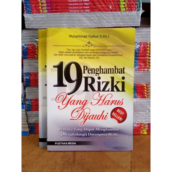 Jual Buku 19 Penghambat Rezeki Yang Harus Dijauhi Best Seller! | Shopee Indonesia