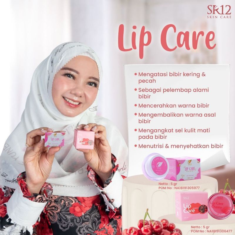 Jual Sr12 Lip Care Natural Dan Cherry 5g Melembabkan Bibir | Shopee Indonesia