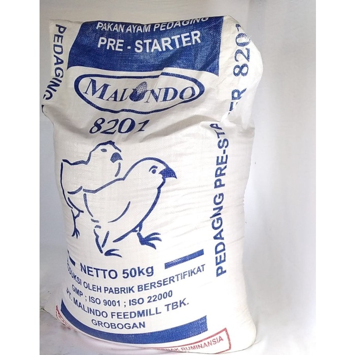 Jual langsung order saja] Pakan ayam broiler MALINDO 8201 Pre Starter ...