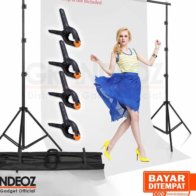 Jual Terbaru | KF7 | [ORIGINAL] TaffSTUDIO Backdrop Stand Background ...