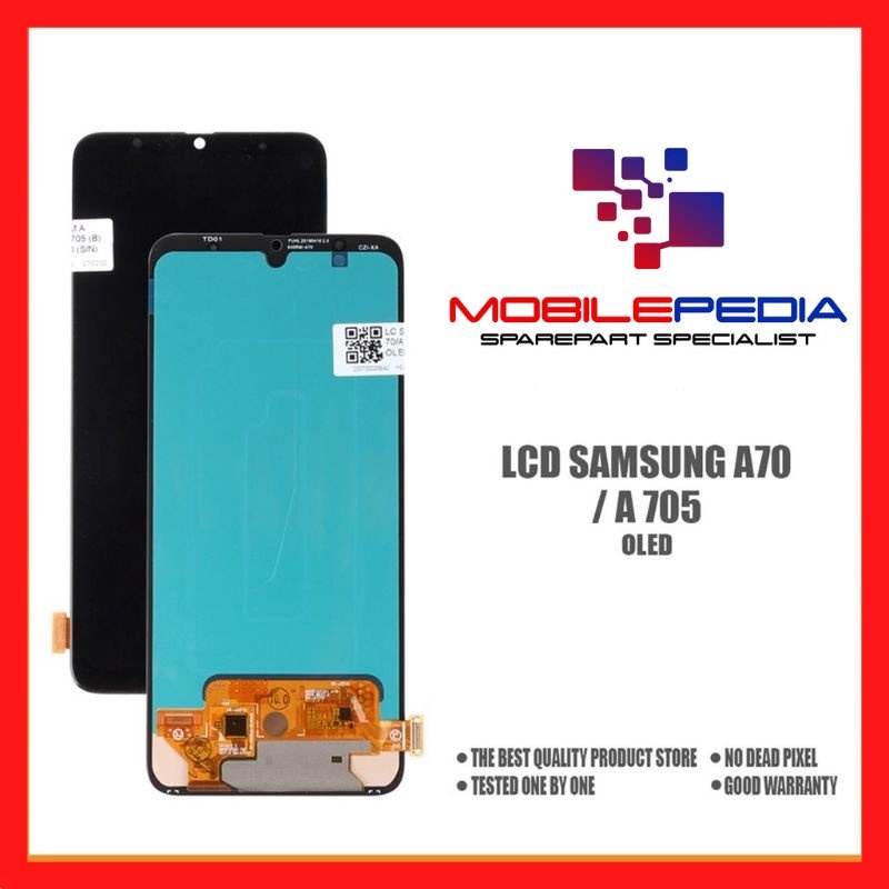 Jual LCD Samsung A70 / Samsung A705 OLED small include Fingerprint ...