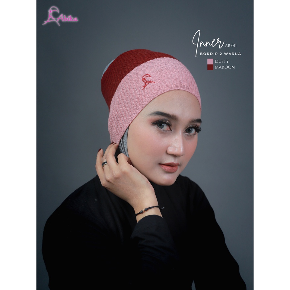 Jual ABIKA INNER BORDIR 2 WARNA bahan rajut yang super nyaman, dan anti ...