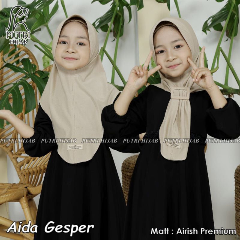 Jual JILBAB ANAK GESPER AIRIS (AIDA GESPER BY PUTRI HIJAB) | Shopee ...