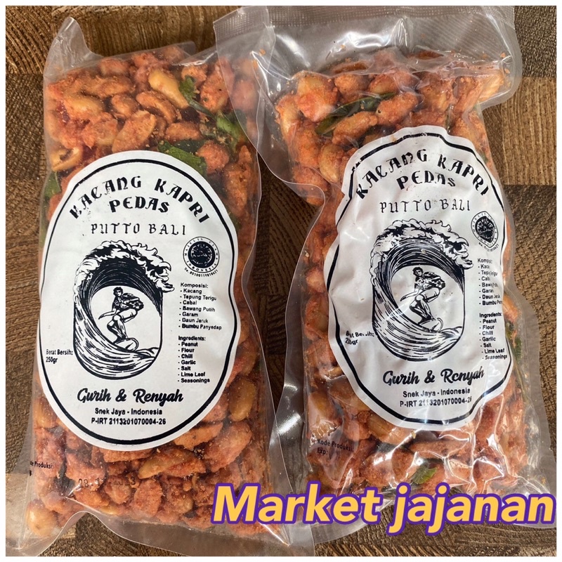 Jual Kacang Putto Bali Pedas / Kacang Daun Jeruk 250 Gram | Shopee ...