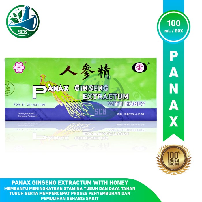 Jual Panax Ginseng Extractum - Ekstrak Ginseng untuk Stamina ...
