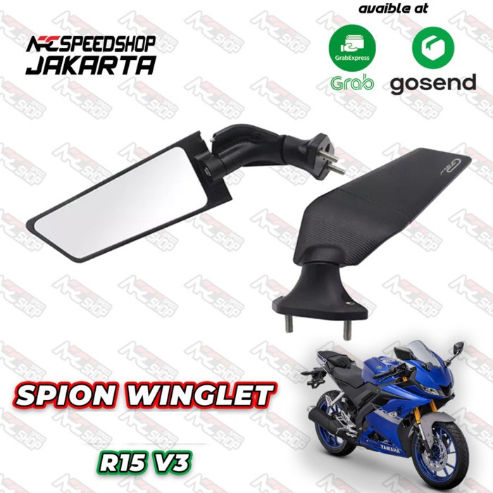 Jual Spion Stealth R15V3 Winglet Sayap Kawasaki H2 #Original | Shopee ...