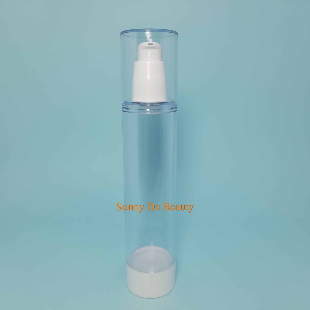Jual Botol Pump Vaccum 120 Ml Pp / Botol Plastik / Botol Vaccum / Botol ...