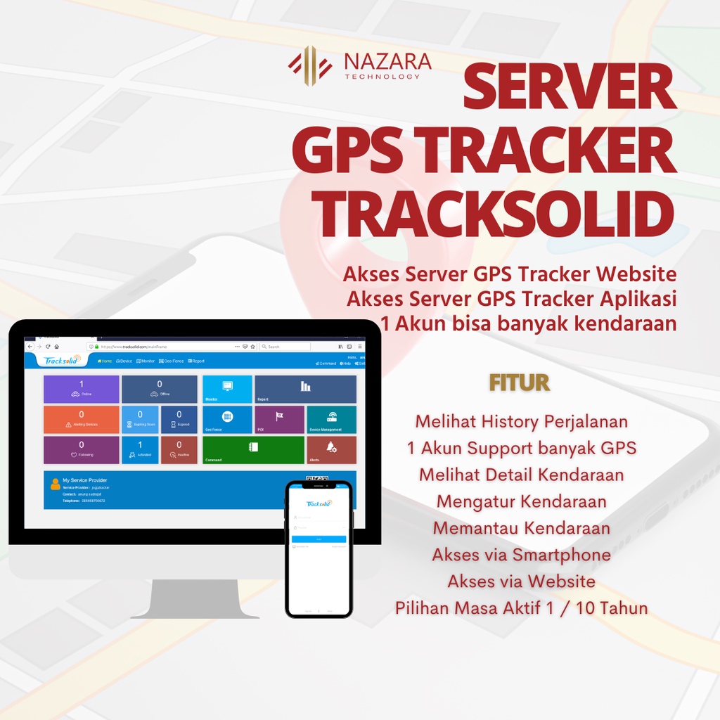 Jual SERVER GPS TRACKER TRACKSOLID ANDROID iOS | Shopee Indonesia